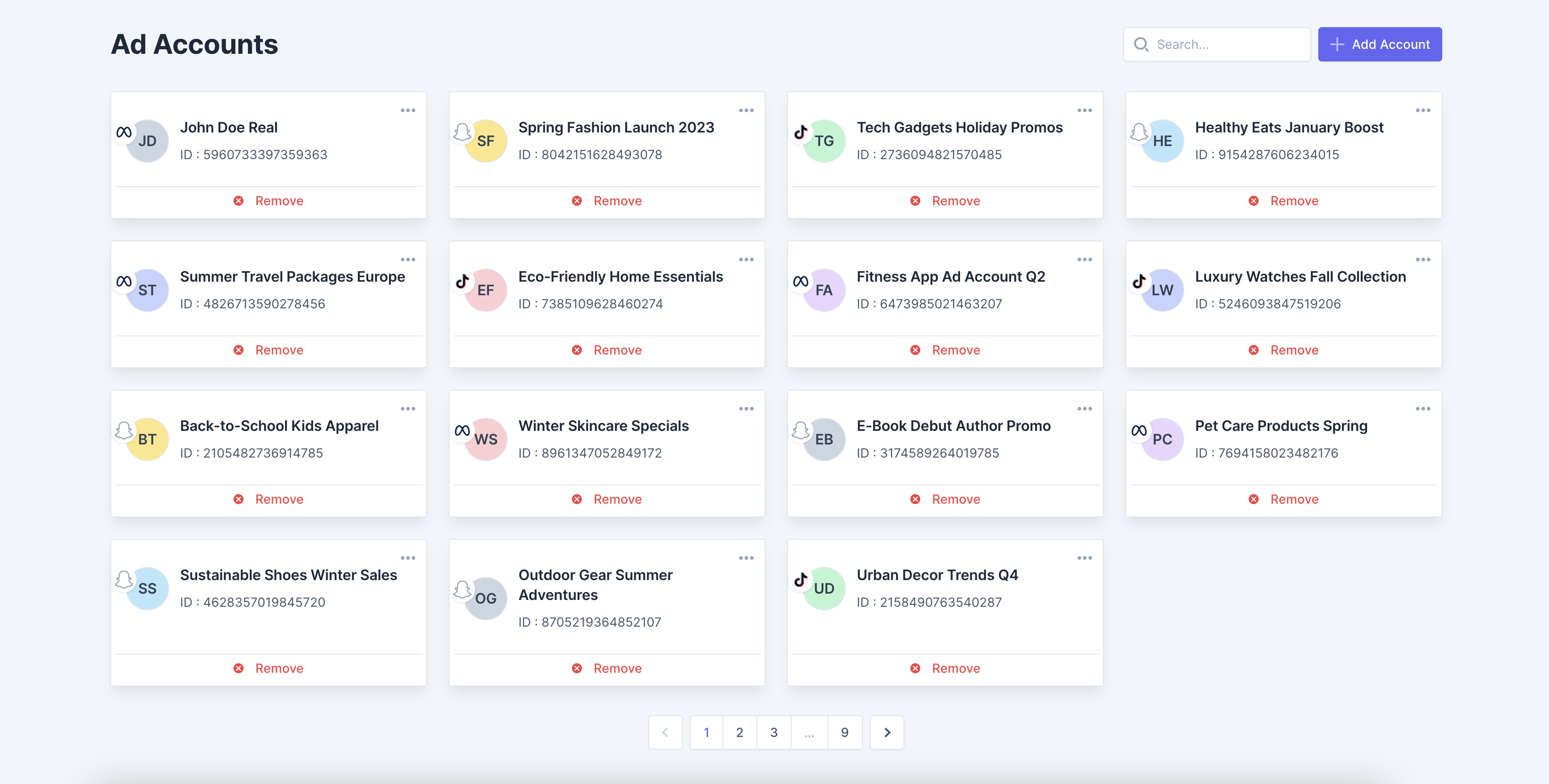 One Ads Manger, for all platforms